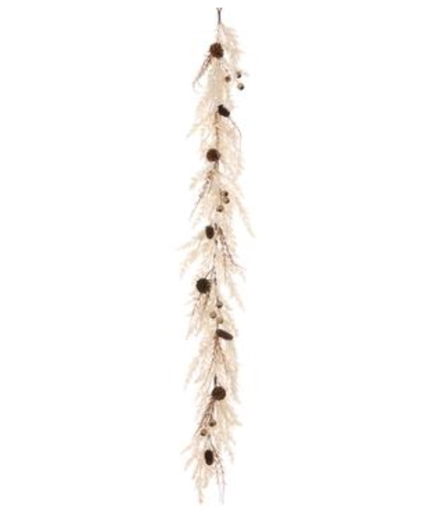 Pampas Grass Mixed Garland – buds 'n bloom design studio