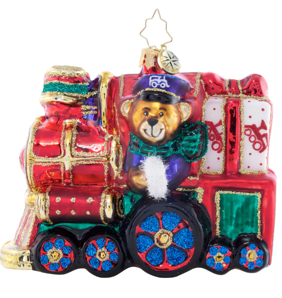 Teddy's Gift Express by Christopher Radko – buds 'n bloom design studio